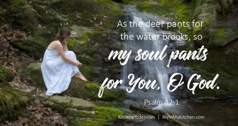 Longing For God In Your Current Situation Kaylene Yoder