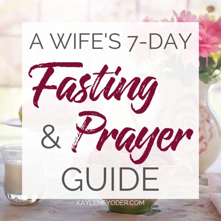 Prayer Challenges Kaylene Yoder